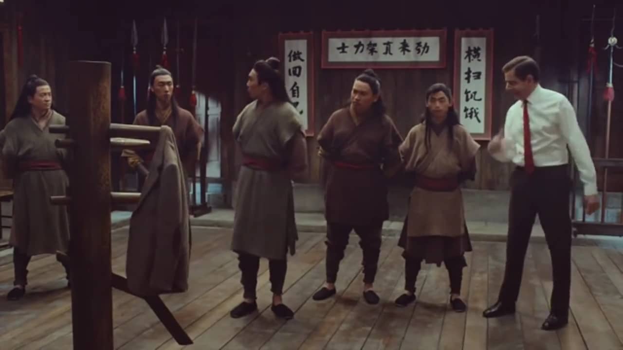 Mr Bean Kung Fu Master Assassin - Snickers Adverts Compilation (HD) on ...