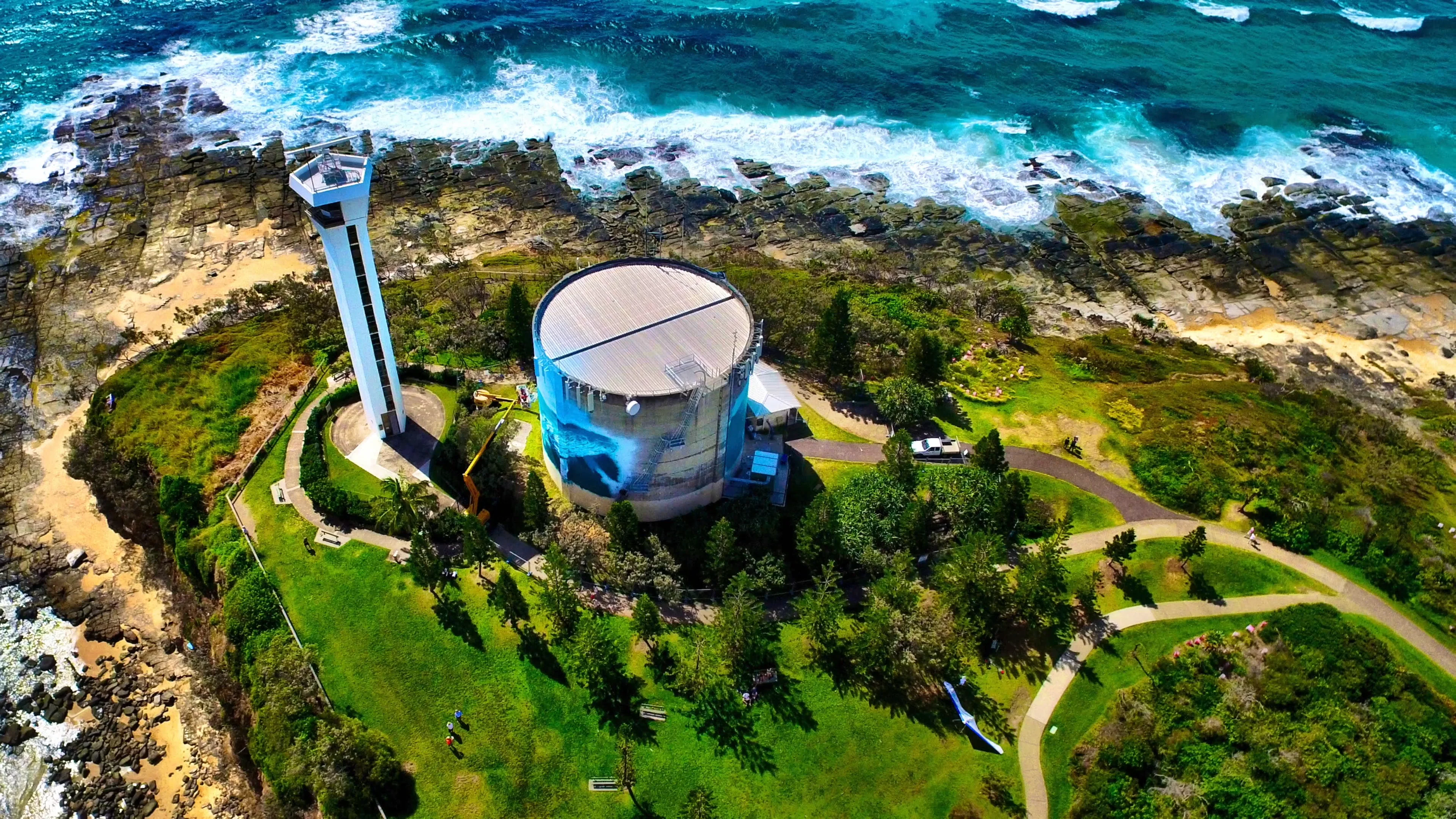 The Mural Painting of the Unity Water Tower Pt Cartwright March 2016 on ...