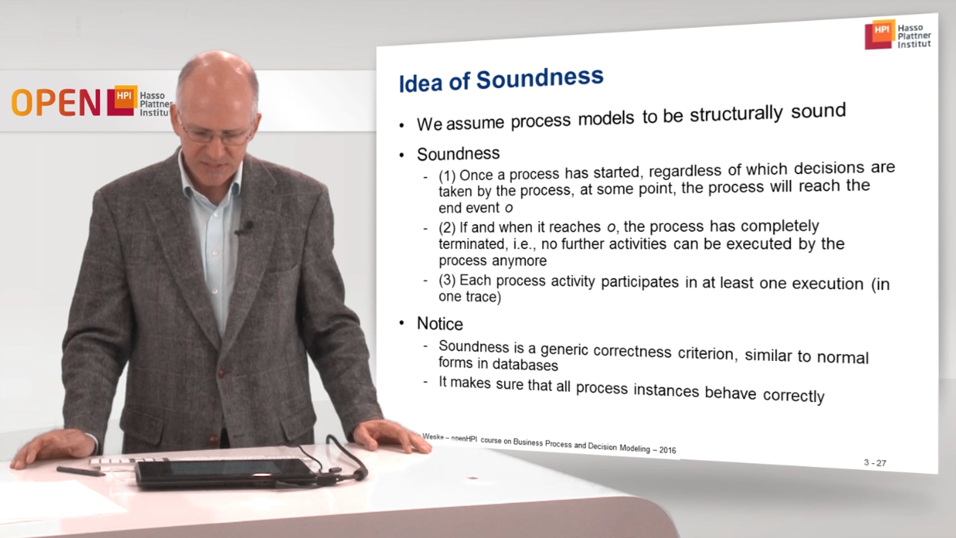 3.3 Soundness Explained | Business Processes: Modeling, Simulation,