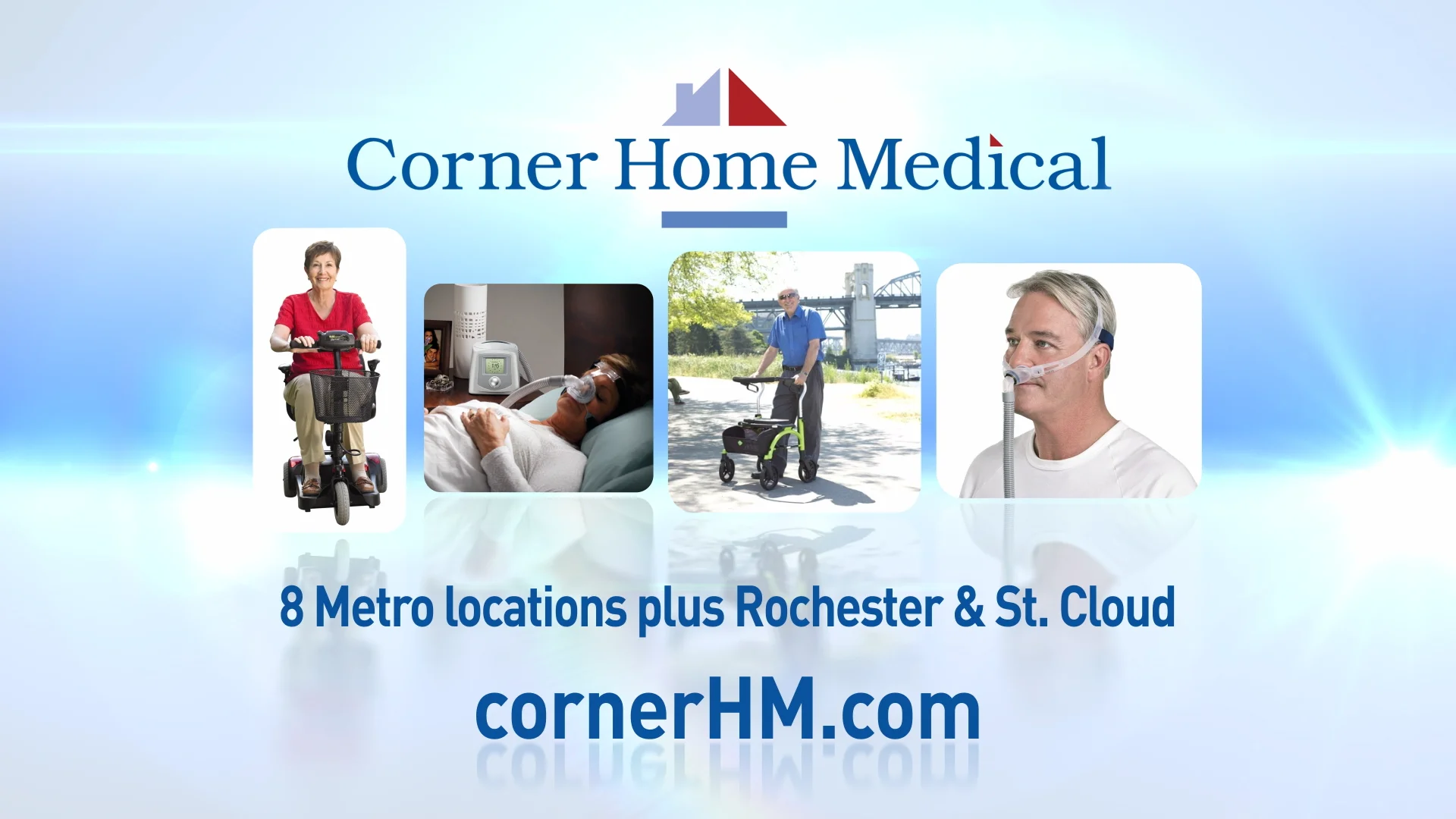 Corner Home Medical TC and Rochester spots - CHMFIVEA21616 on Vimeo