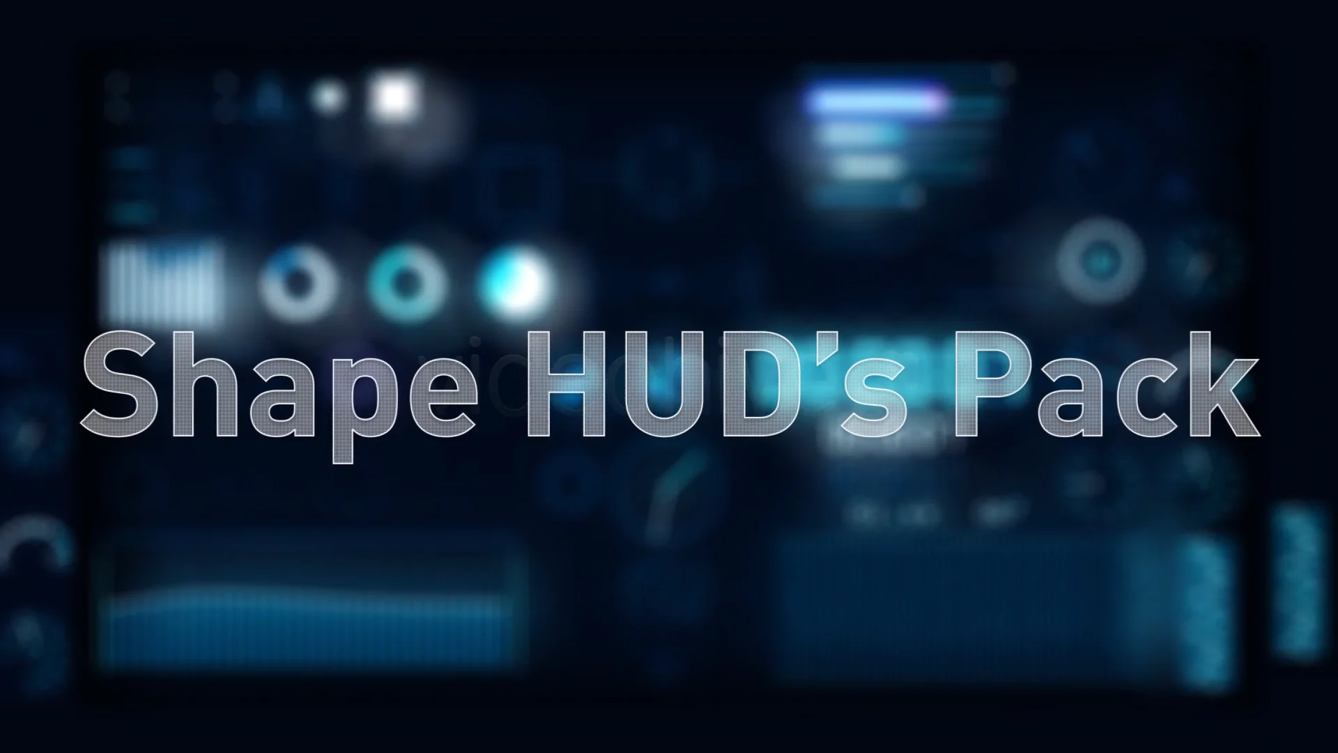 Shape HUD's Pack on Vimeo