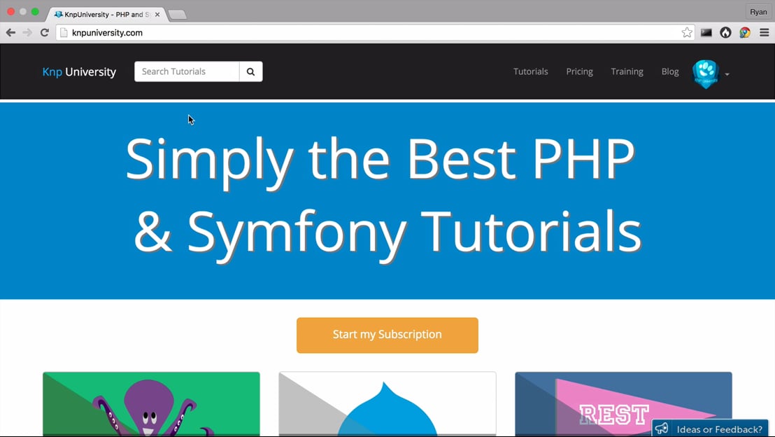 Creating an Entity Class > Symfony 3: Doctrine & the Database ... Creating an Entity Class > Symfony 3: Doctrine & the Database ...