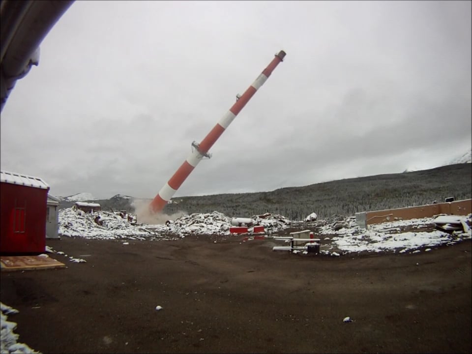 Smoke Stack Demolition 2 on Vimeo