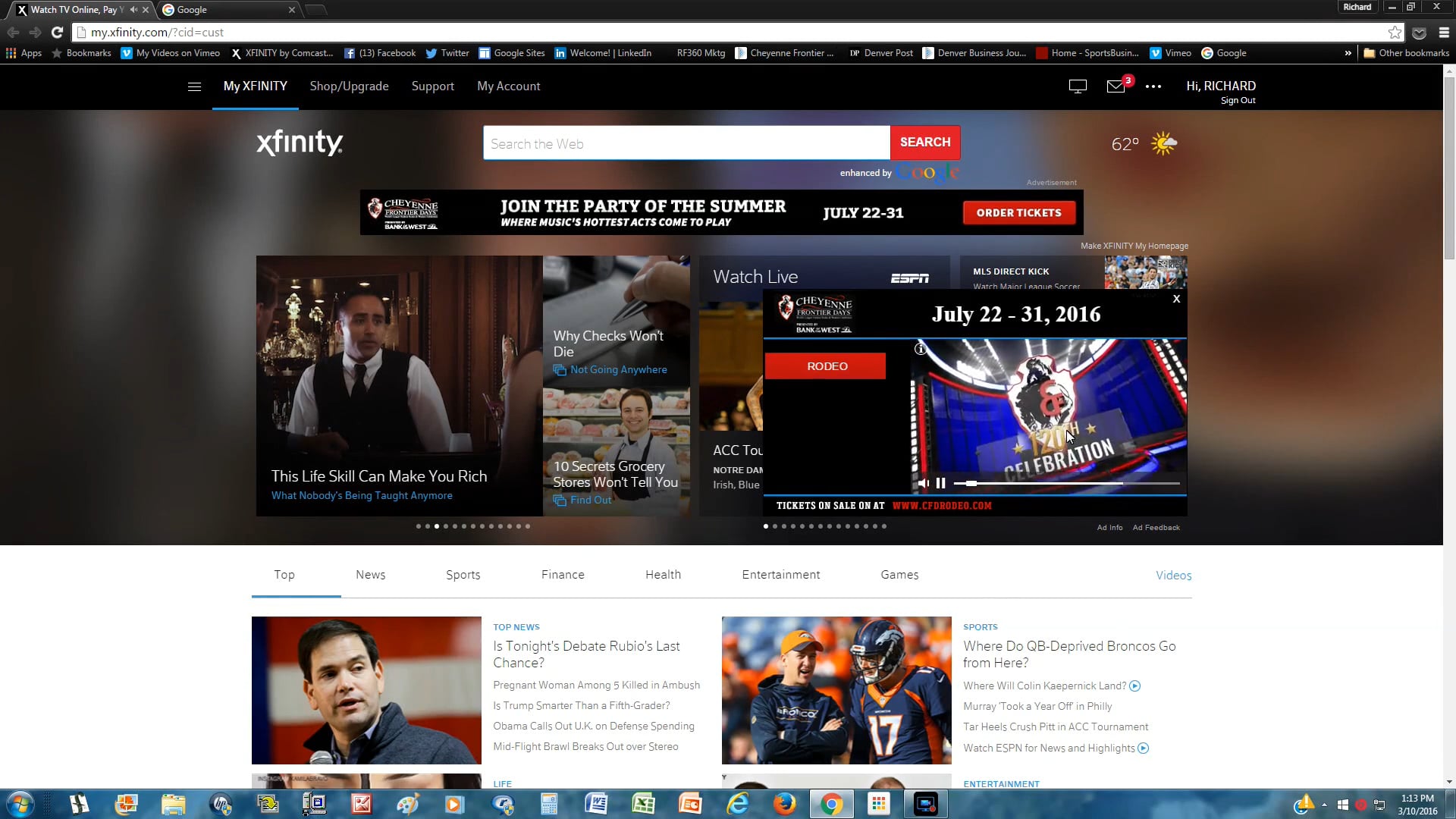 CFD Digital Xfinity Takeover by RF360 on Vimeo