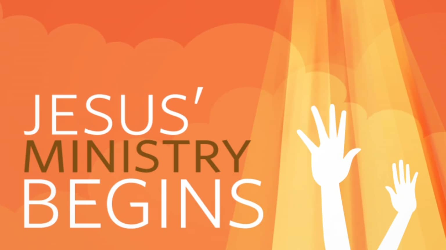 Jesus' Ministry Begins on Vimeo