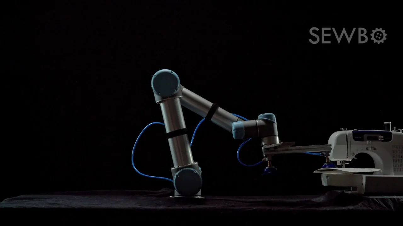 Robot Sewing Demonstration from Sewbo, Inc.