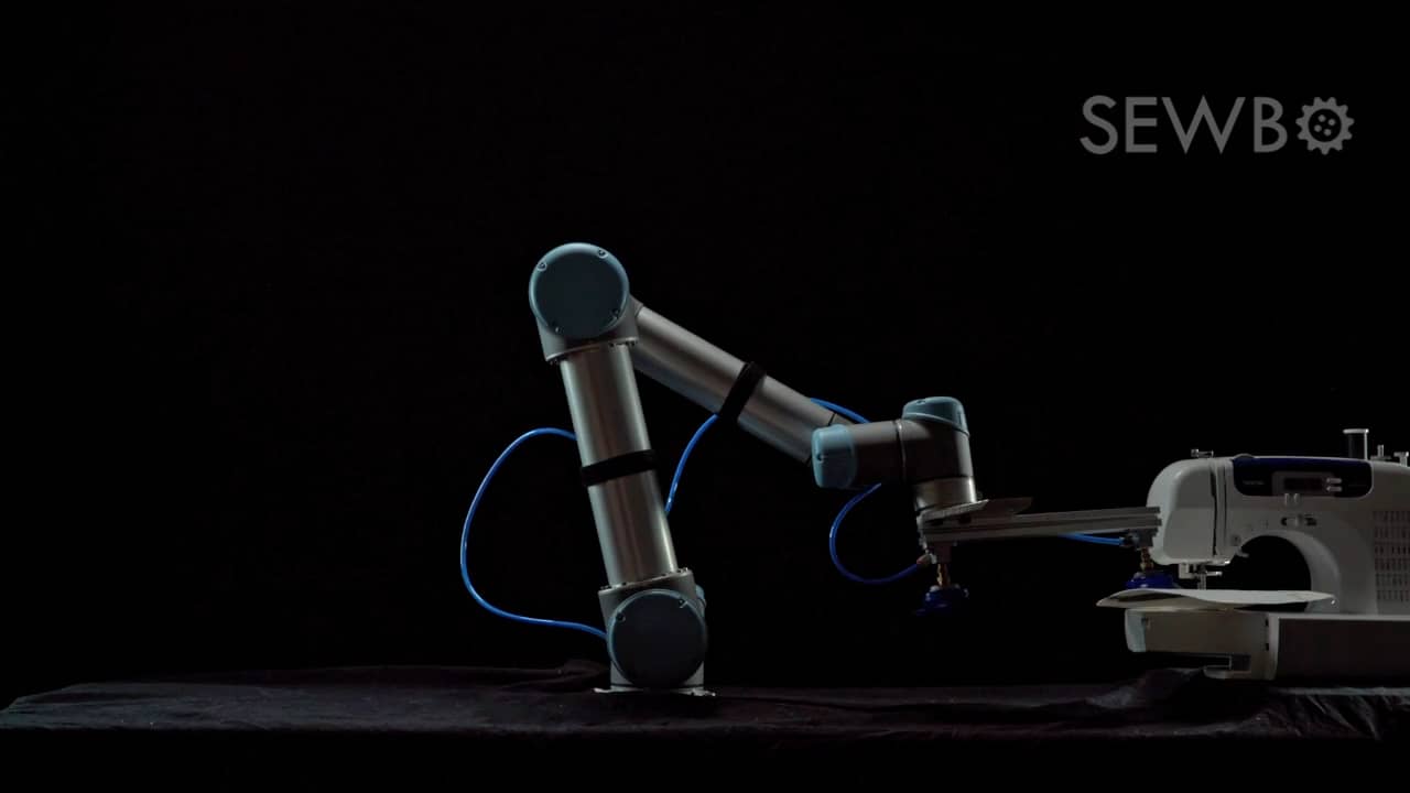 Robot Sewing Demonstration from Sewbo, Inc. on Vimeo