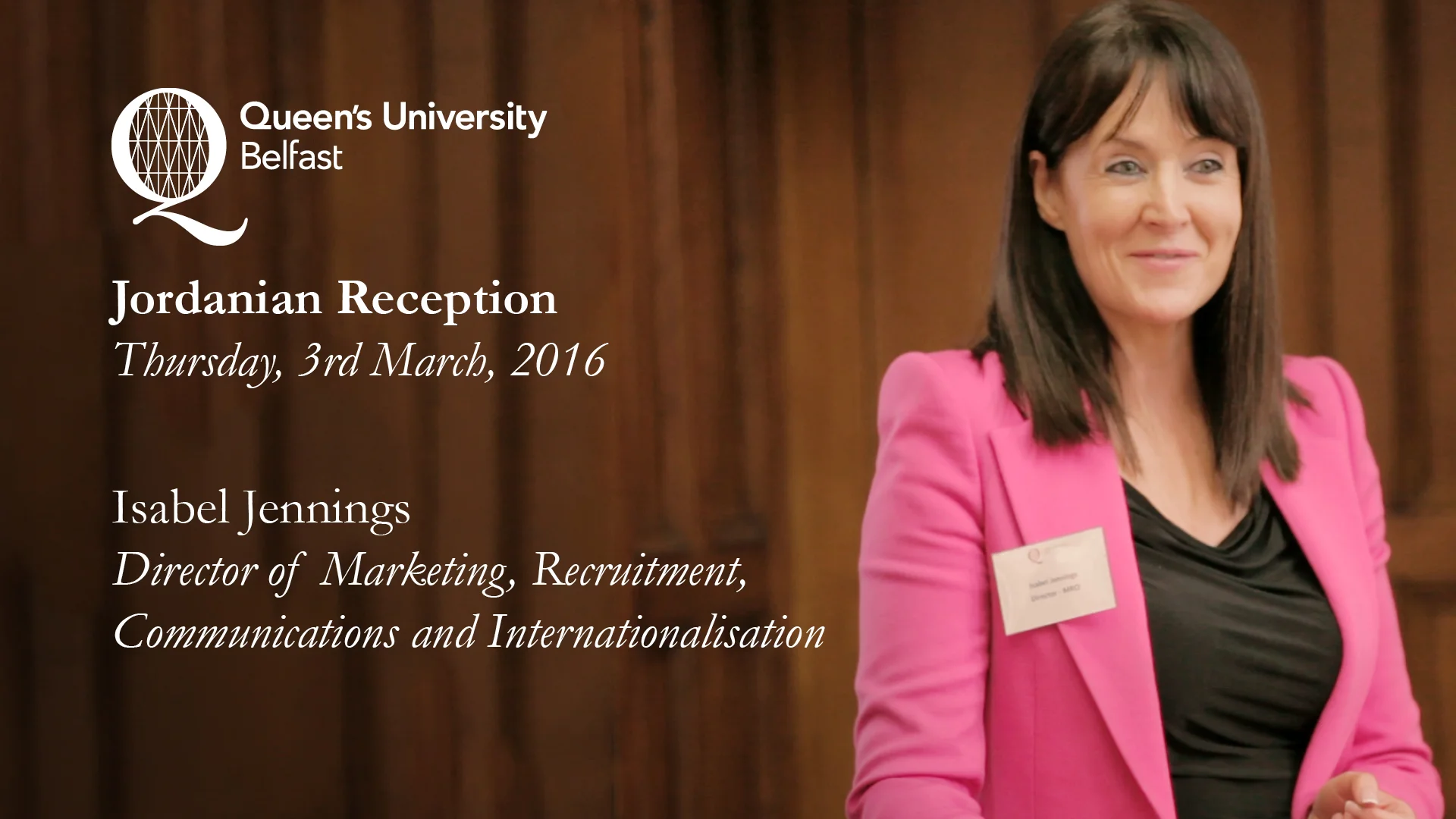 Queen’s University Belfast - Jordanian Reception - University of Petra ...