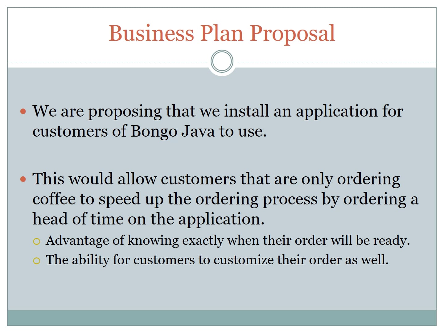 Bongo Java Business Plan-1 on Vimeo