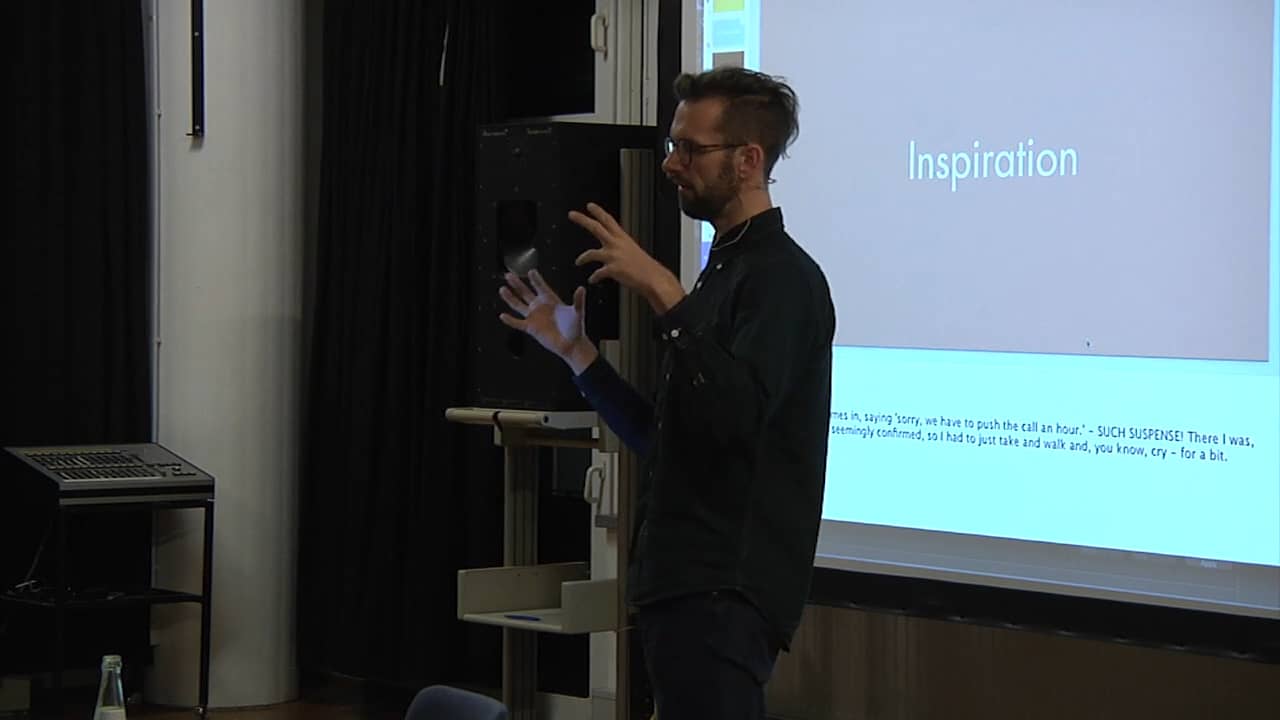 Mate Steinforth über eine Form von Sehsucht (BASISLAGER vom 21.01.2016) on Vimeo