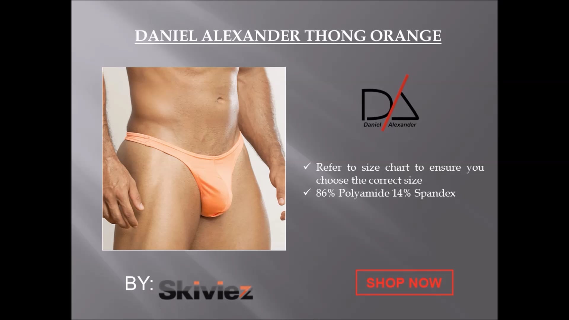 Daniel Alexander Thong Underwear on Vimeo