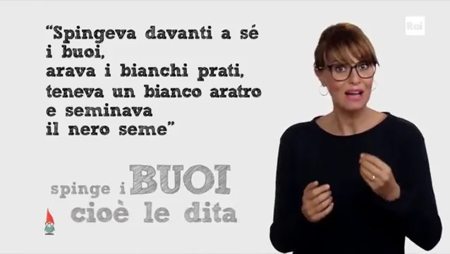 BIGnomi - Origini della lingua italiana (Paola Cortellesi) on Vimeo