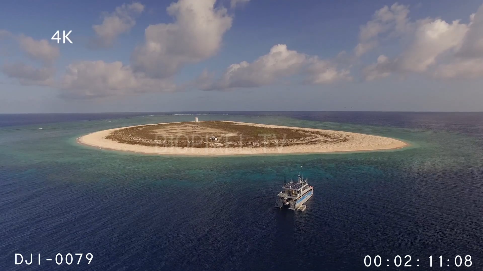4K Raine Island - Aerial - Reef Ranger Parks patrol boat 4K on Vimeo