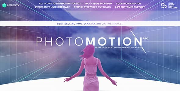 Photo Motion - Professional 3D Photo Animator / After Effects Template ...
