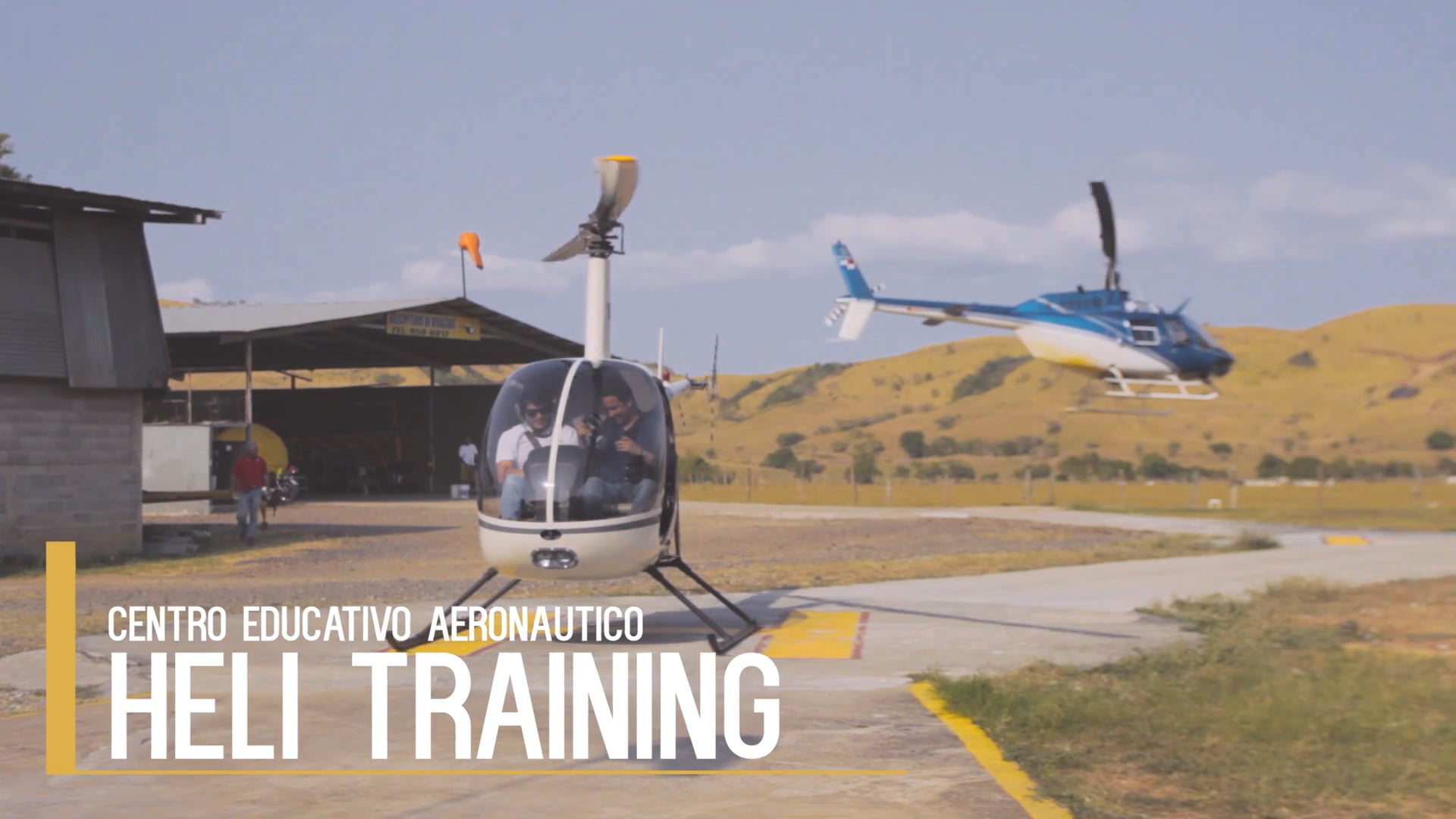 Inauguración de la Escuela de Aviación Heli Training on Vimeo