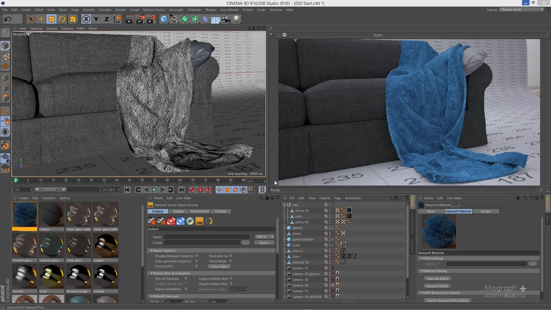 Tutorial No.39 : Learn how to create realistic fabric materials in ...
