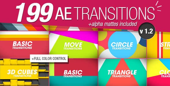 199 Transitions Pack v1.2 / After Effects Template on Vimeo