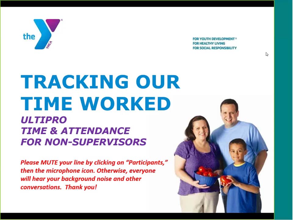 UltiPro Time & Attendance for Non Supervisors 4/06/16 on Vimeo