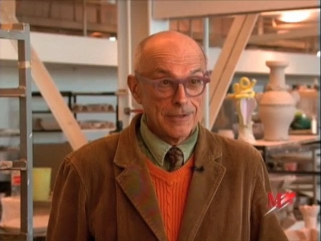 Professors Walter Ostrom and Neil Forrest on the NSCAD ceramics ...