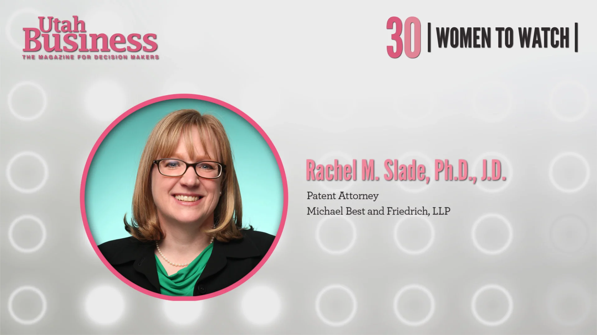 Rachel Slade on Vimeo