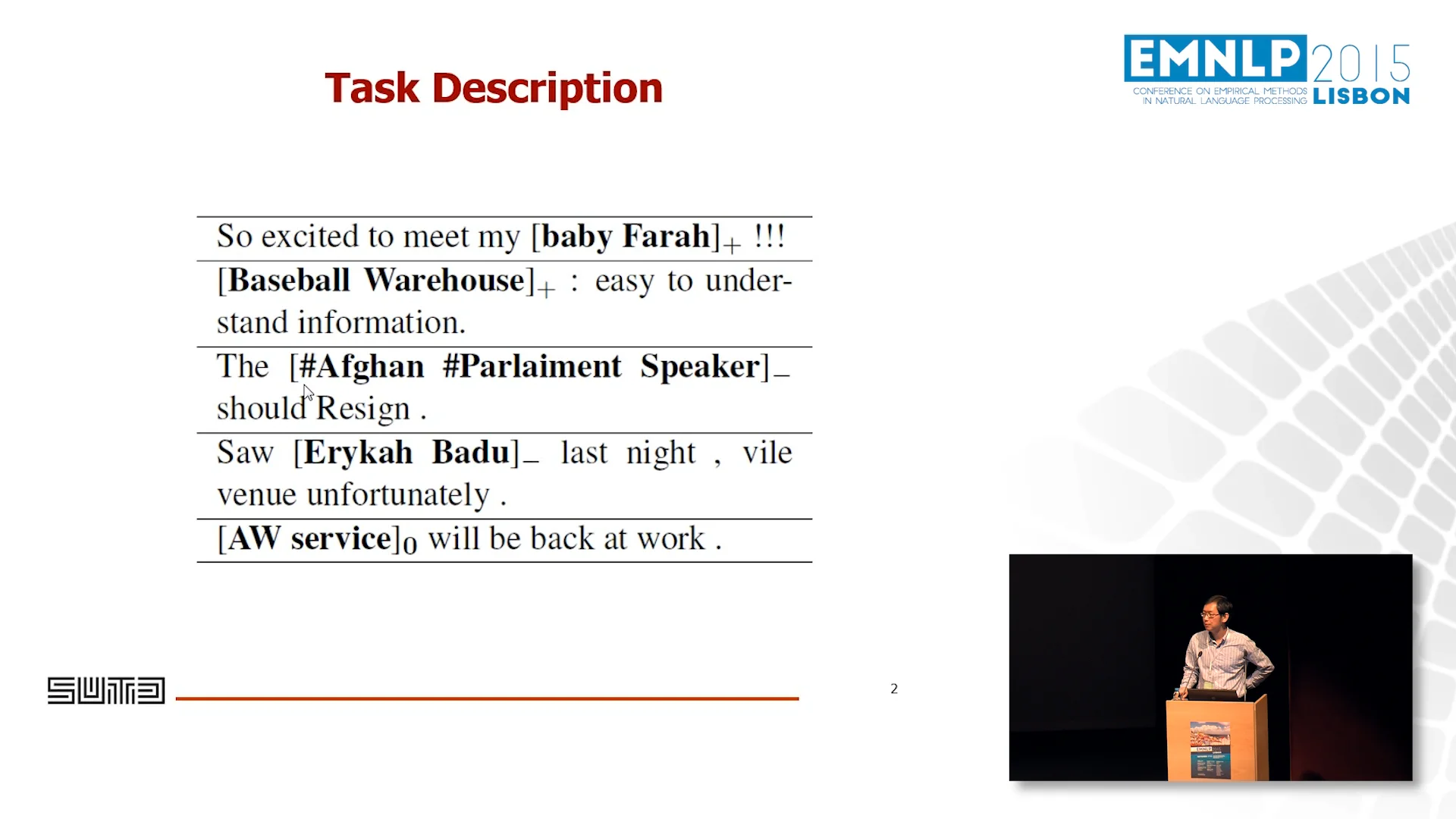 Neural Networks For Open Domain Targeted Sentiment On Vimeo