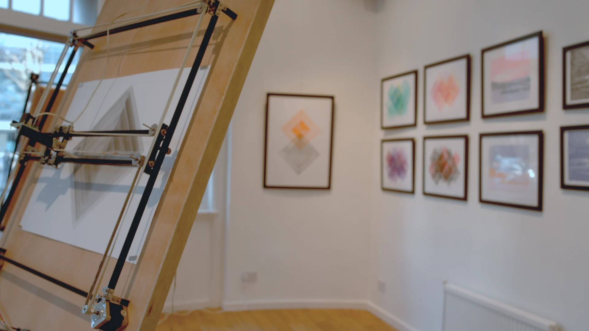 Drawing Machine Exhibition at Craft Central - February 2016 on Vimeo