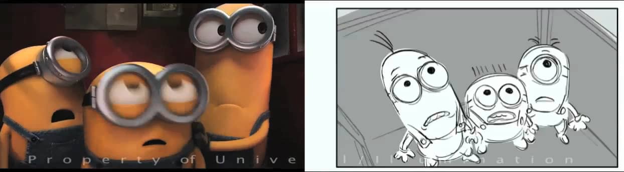 Storyboard 'Minions' Movie 2015 on Vimeo