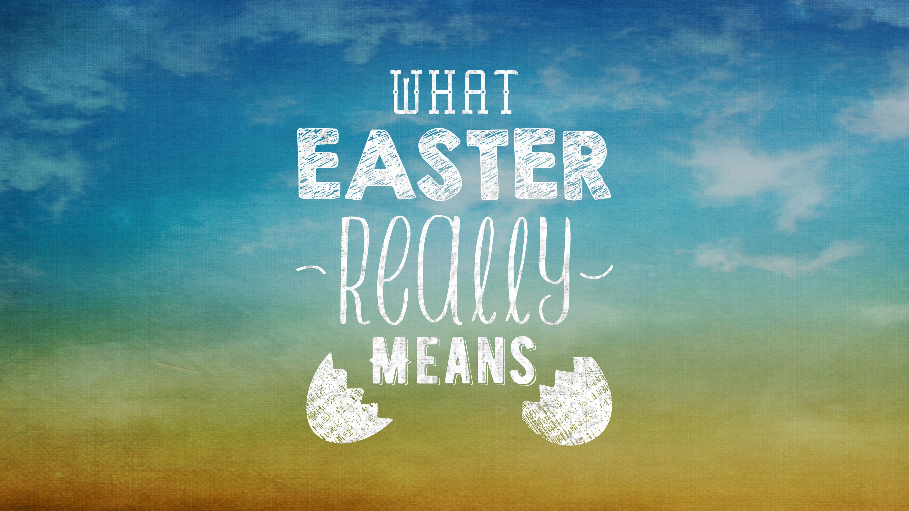 Easter Means...Hope