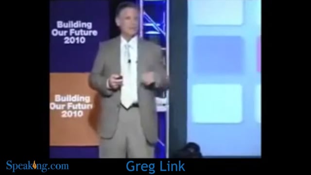 Greg Link | Speaker Agency, Speaking Fee, Videos | SPEAKING.com Keynote ...