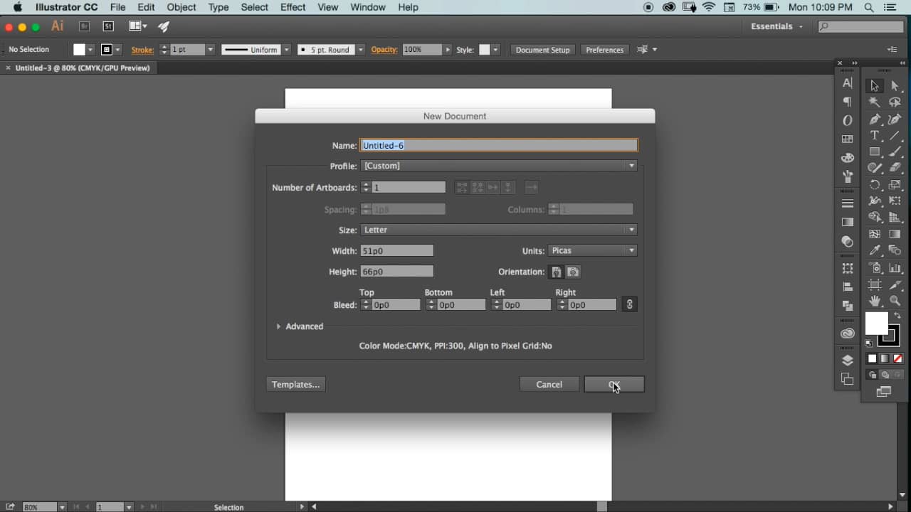 Picas to Inches - Adobe Illustrator on Vimeo