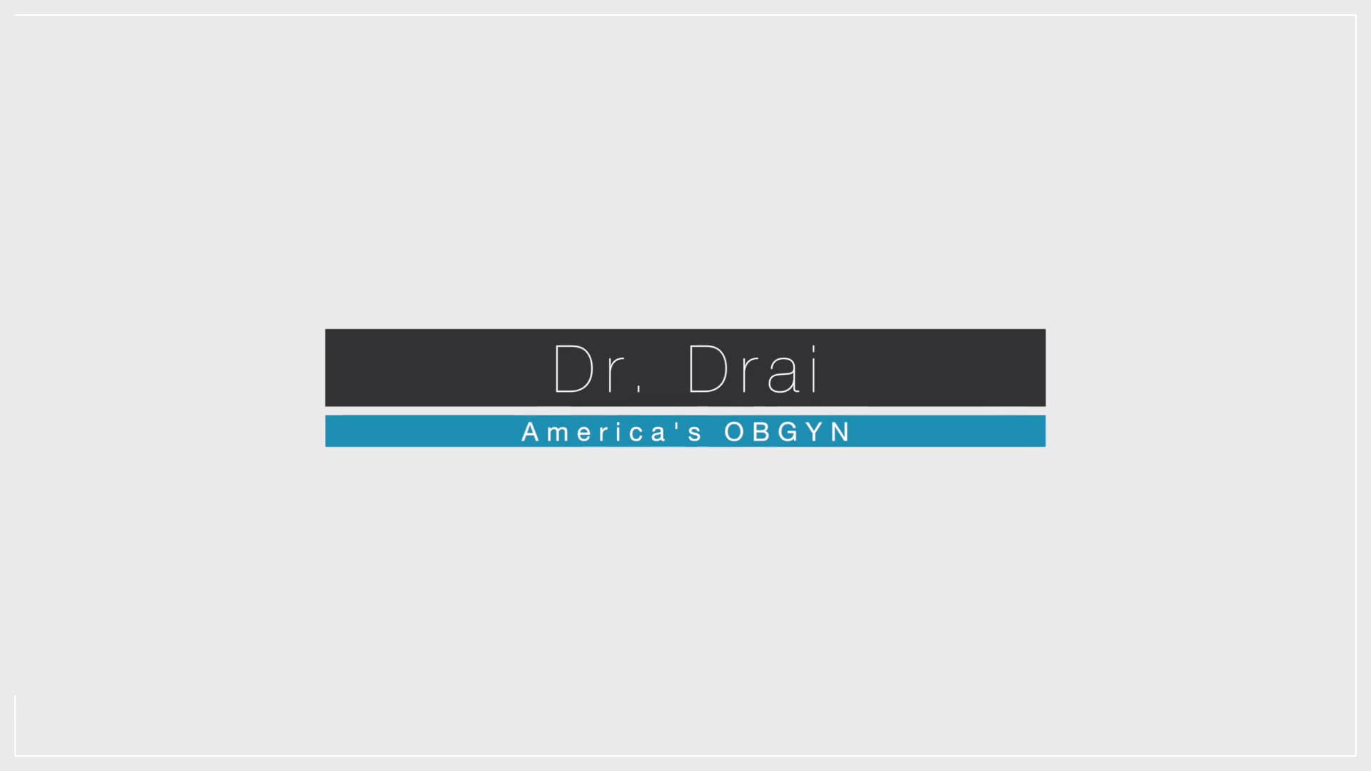 Dr. Draion M. Burch, DO (Dr. Drai) - "America's OBGYN" Sizzle Reel on Vimeo
