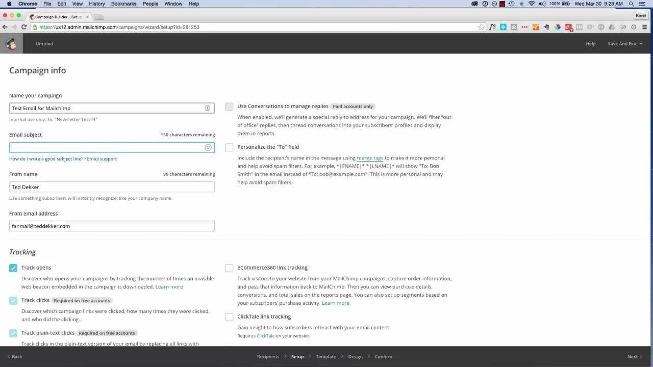 Mailchimp Made Easy - Mailchimp Made Easy: Video 2 (Creating a List) on Vimeo