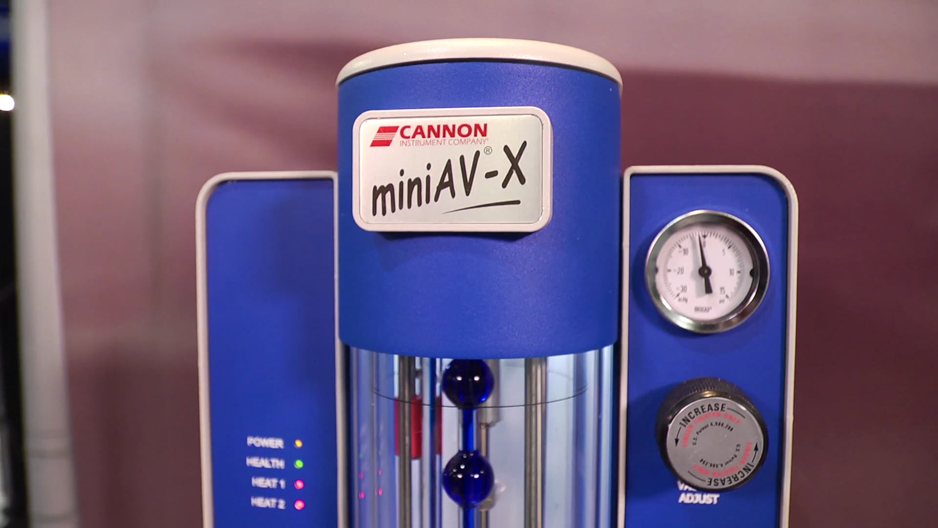 CANNON miniAV-X Automated Benchtop Kinematic Viscometer on Vimeo