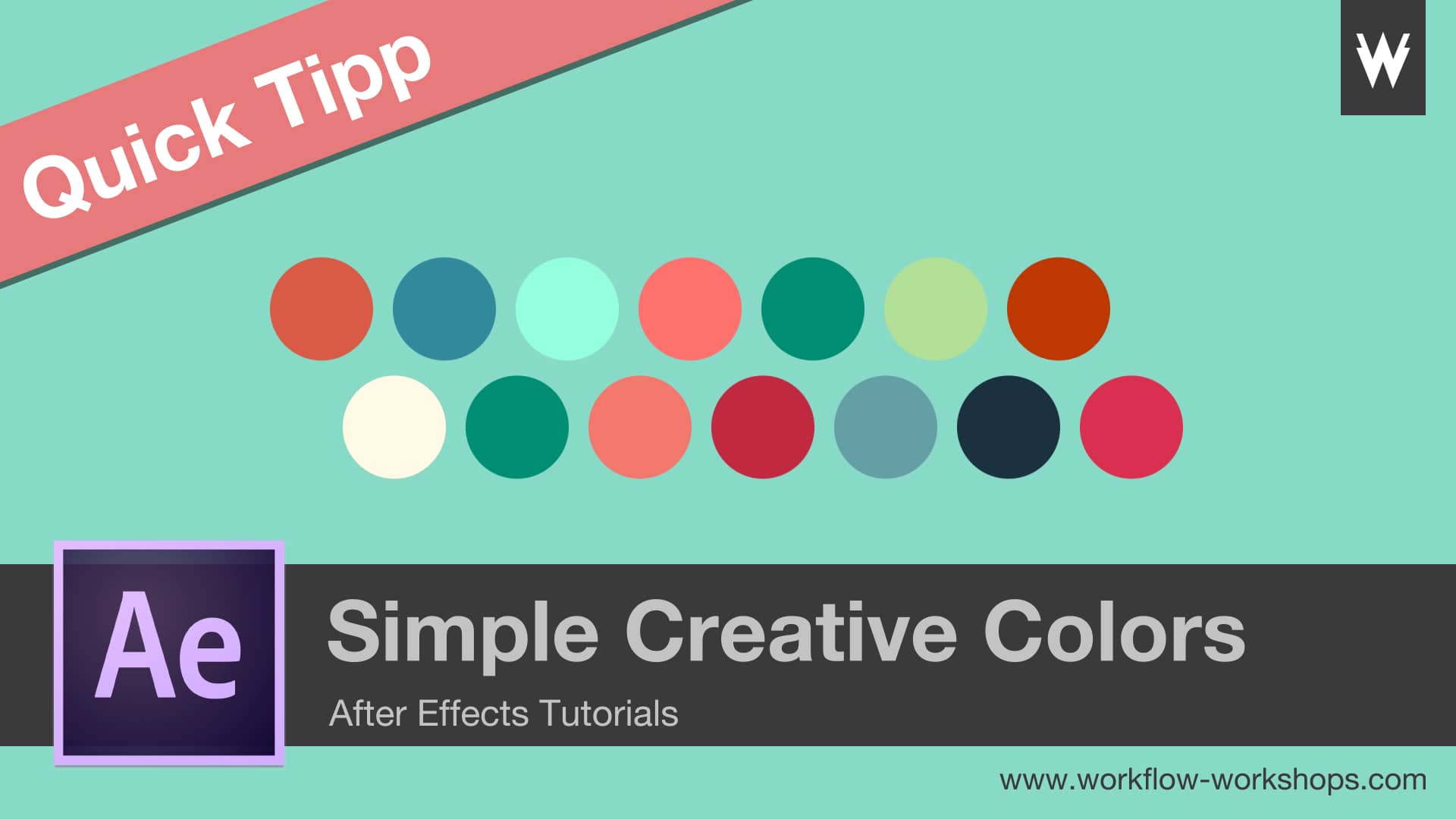 After Effects Tutorial - Creative Colors on Vimeo