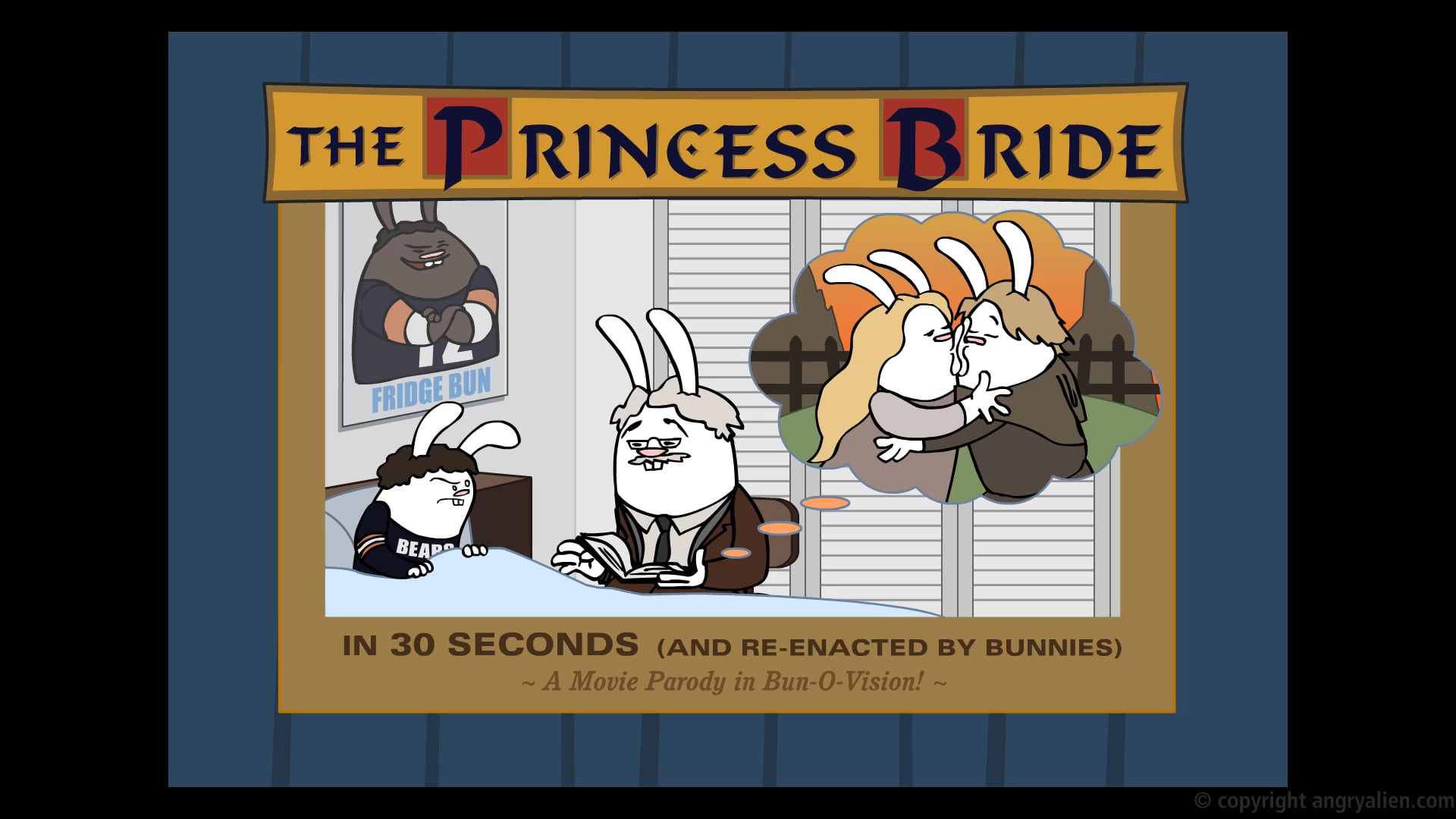 The Princess Bride in 30 Seconds and Re-enacted by Bunnies on Vimeo