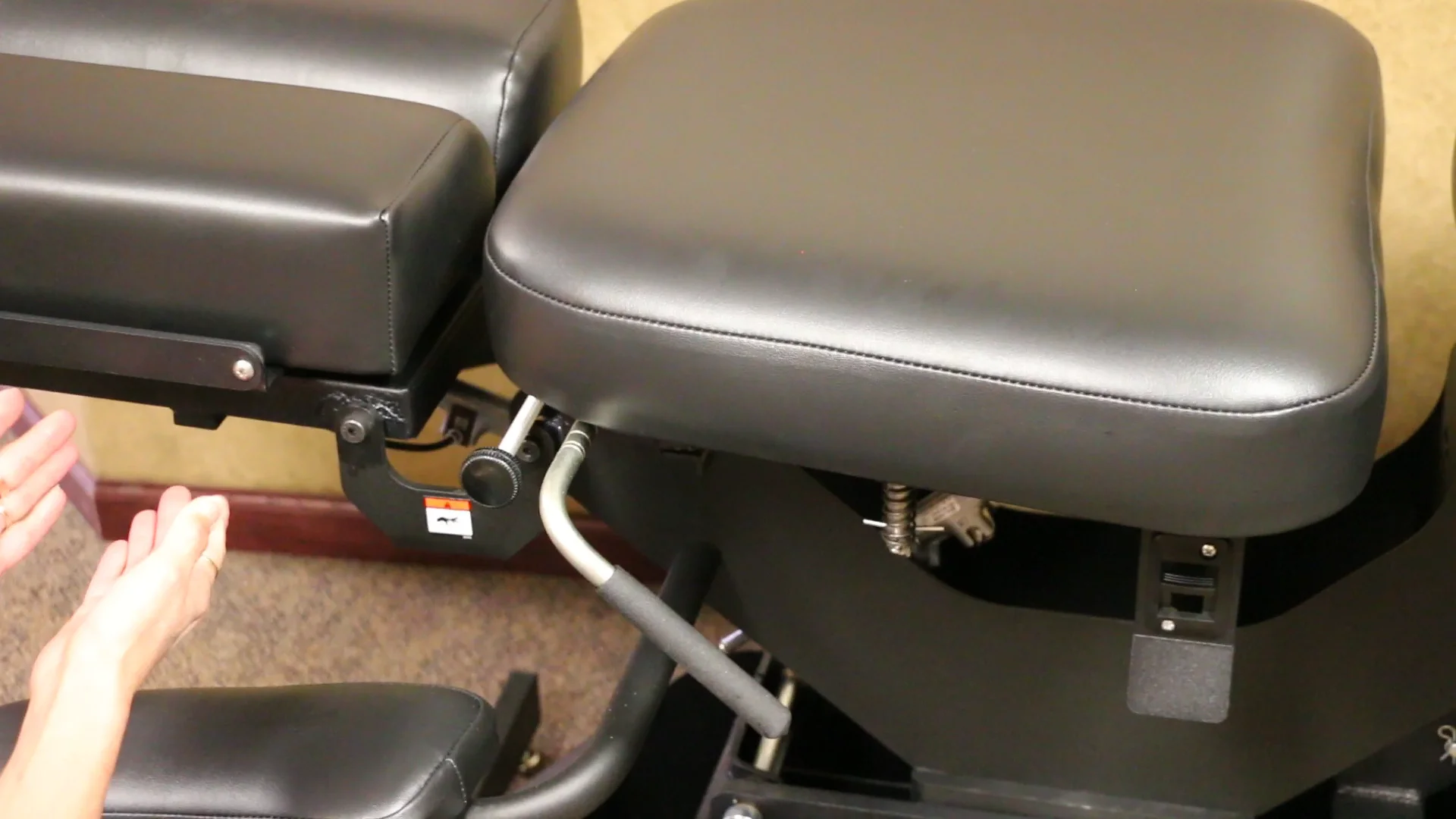 How To Use A Drop On The TradeFlex Chiropractic Table on Vimeo