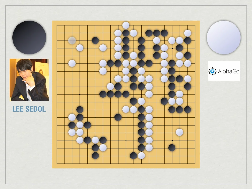 alphago vs lee sedol game 1 on Vimeo