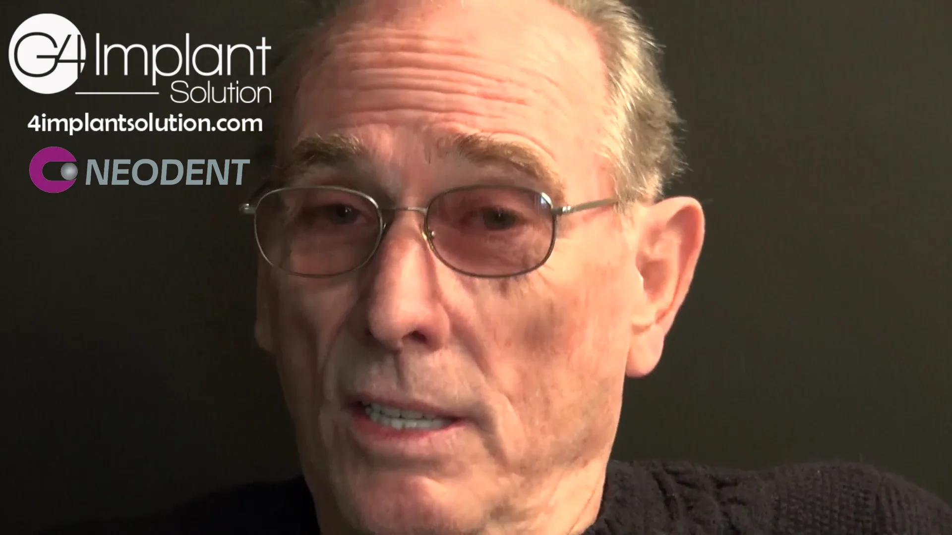 Edward J. | G4 Implant Solution | 2 1/2 Year Follow-Up on Vimeo