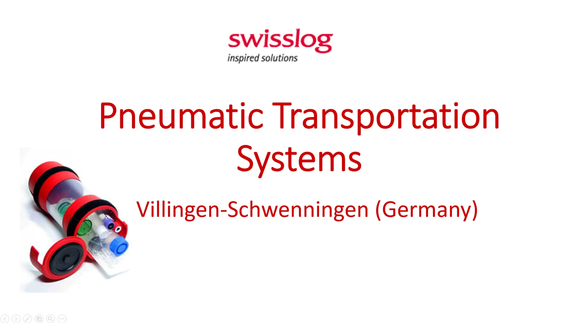 Swisslog - Swisslog TranspoNet Pneumatic Tube System in Villingen ...