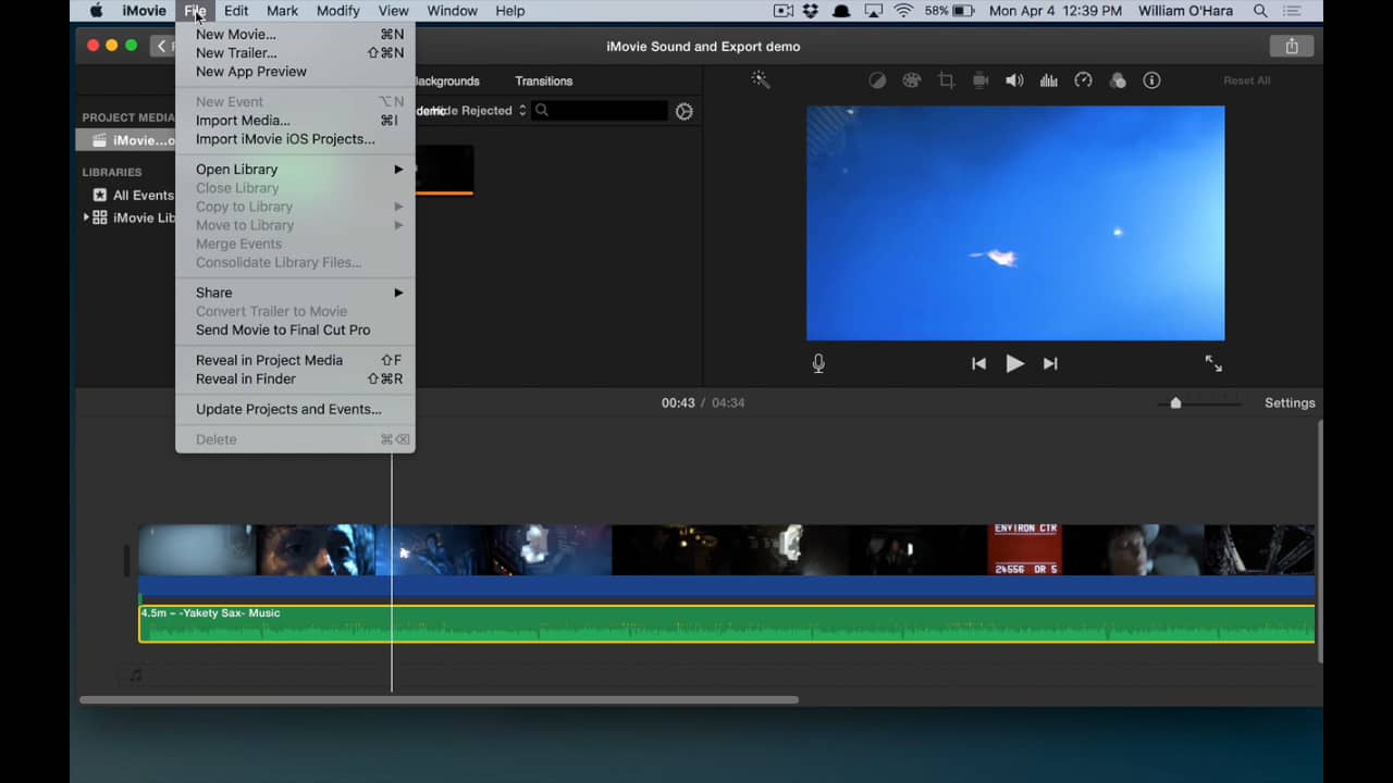iMovie - Sound Demo on Vimeo