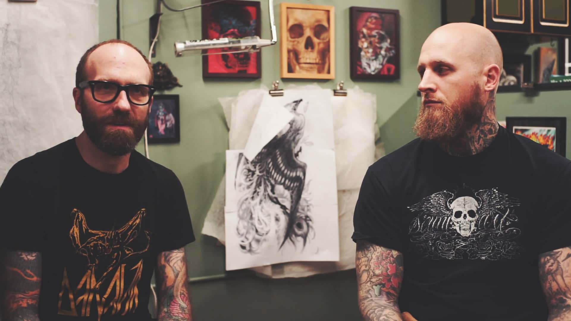 Dark Age Tattoo - Jesse Roberts & Derek Noble - Interview on Vimeo