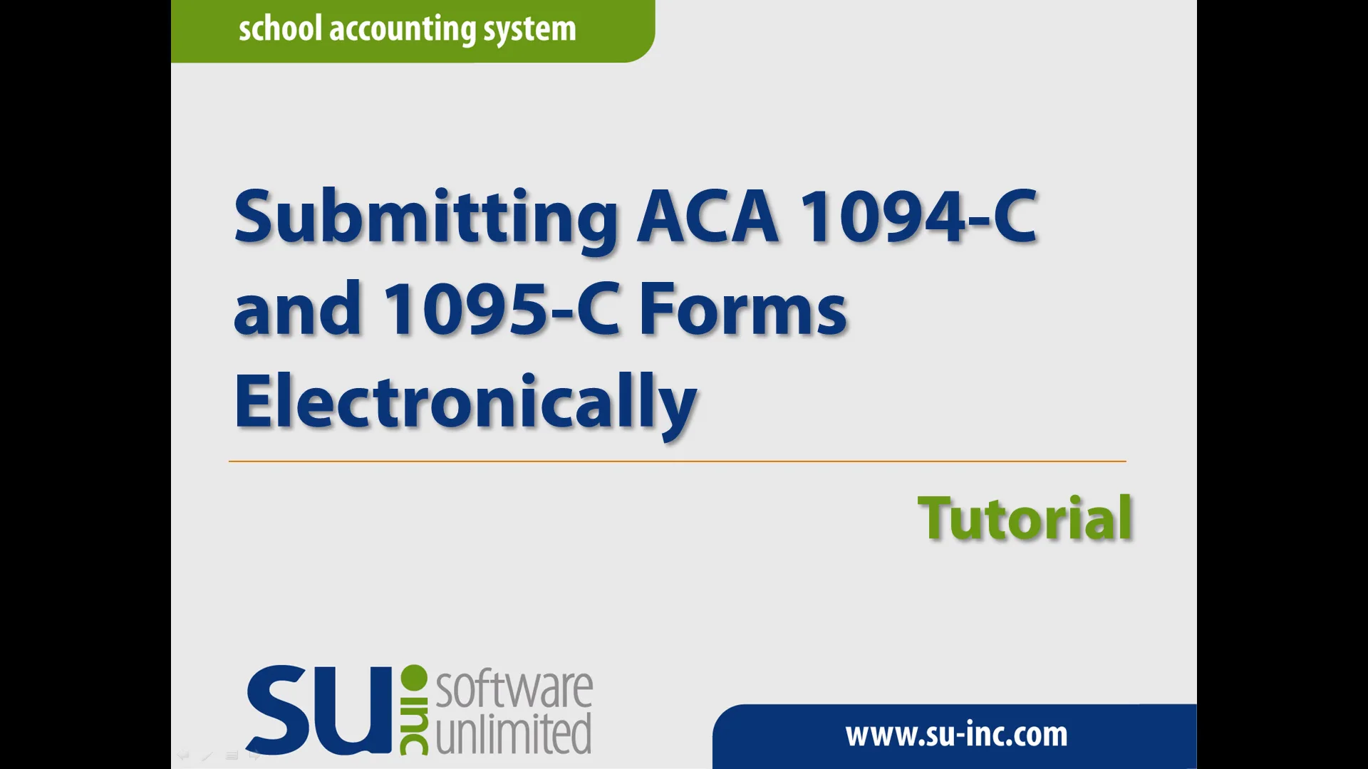 Training Tutorials - Submitting ACA 1094-C and 1095-C Forms ...