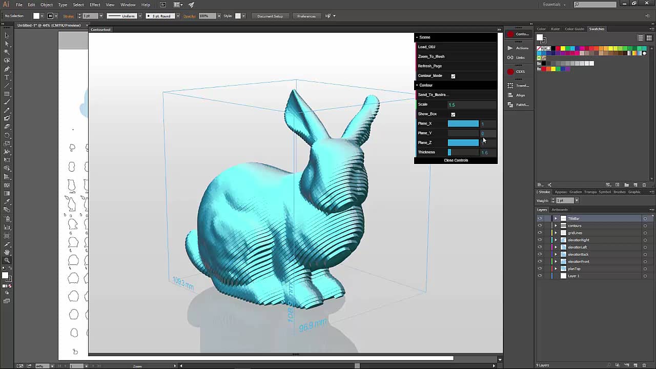 Illustrator WebGL_Contour Tool on Vimeo
