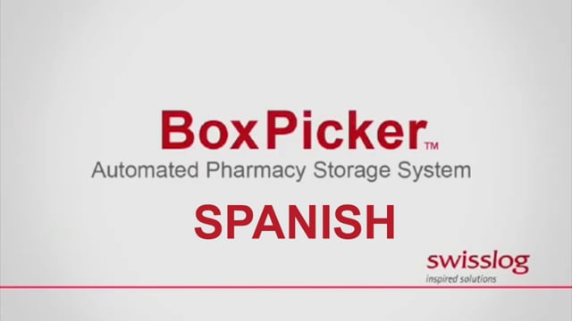 Swisslog ADMS Spanish - PillPick (SPANISH) on Vimeo