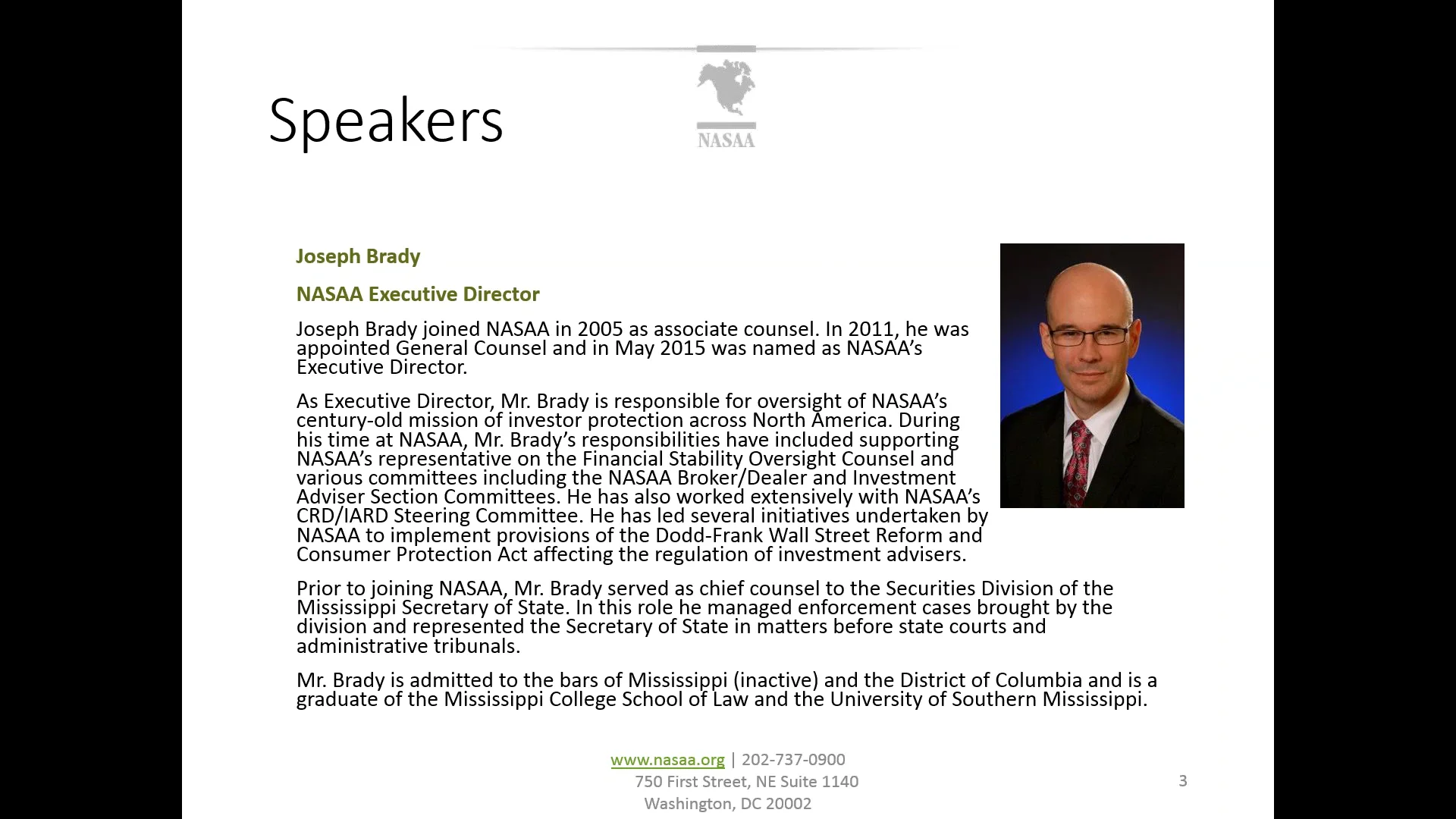 State Securities Regulators: Initiatives to Combat Elder Financial Abuse