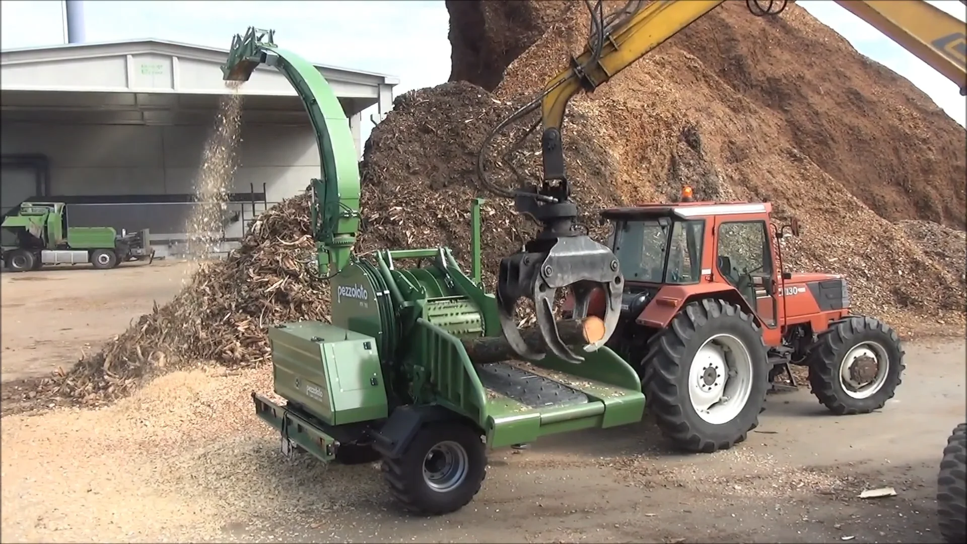 DRUM CHIPPERS - CIPPATORI A TAMBURO - PTH 700 G Pezzolato drum wood ...