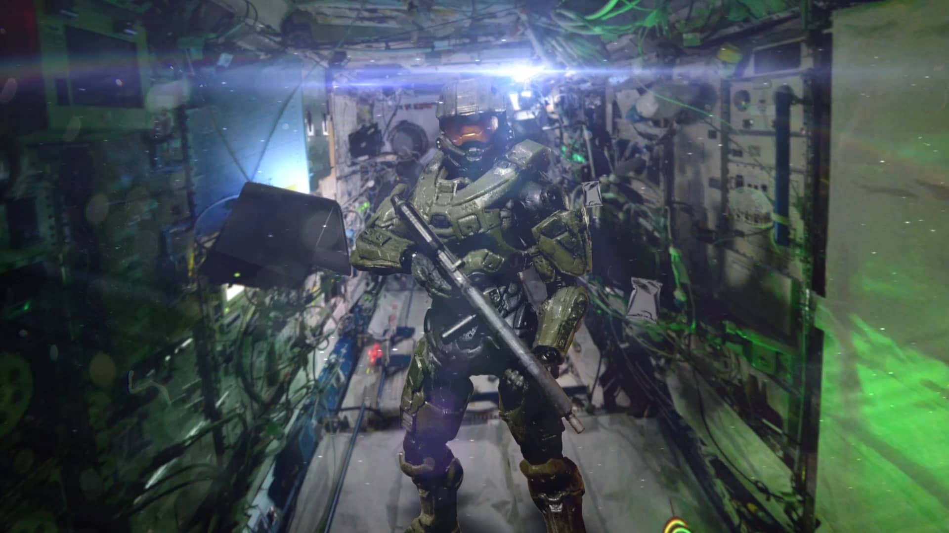 Master Chief aboard the International Space Station on Vimeo