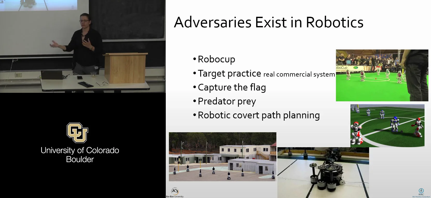 Adversarial Robotics: Robotic Strategic Behavior in Adversarial ...