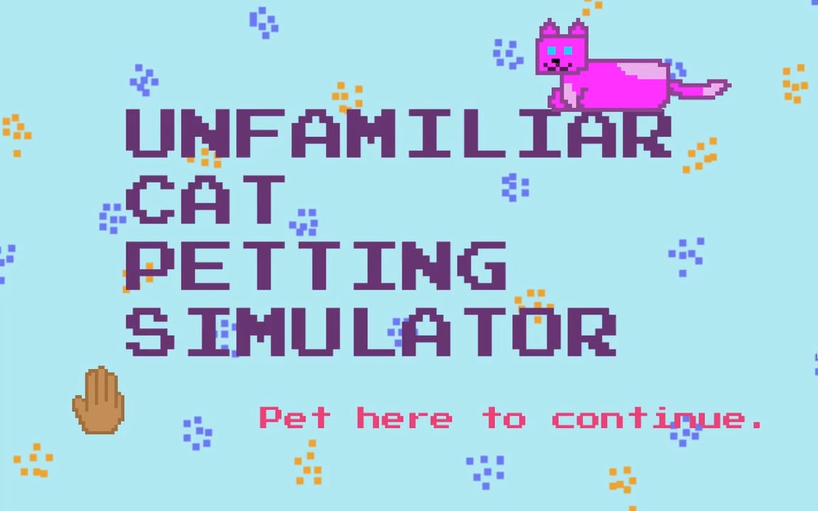 Unfamiliar Cat Petting Simulator on Vimeo