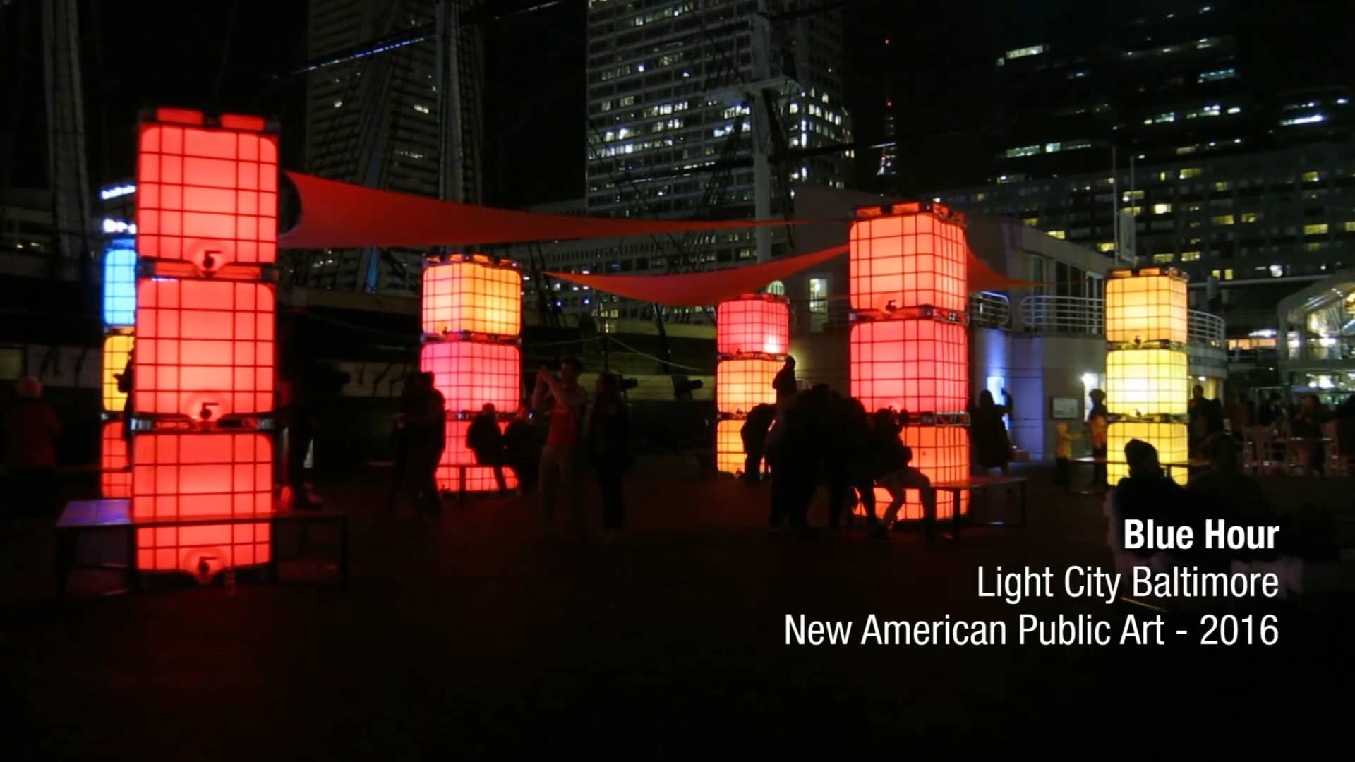 Blue Hour - Light City Baltimore on Vimeo